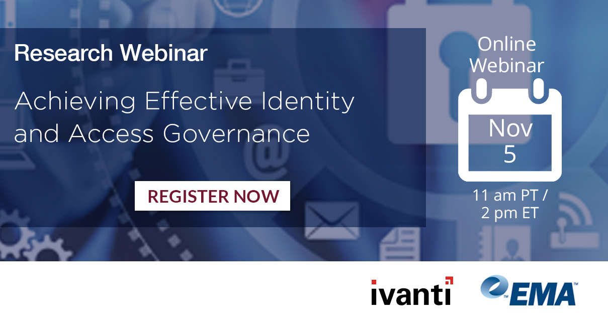 Achieving Effective Identity and Access Governance
