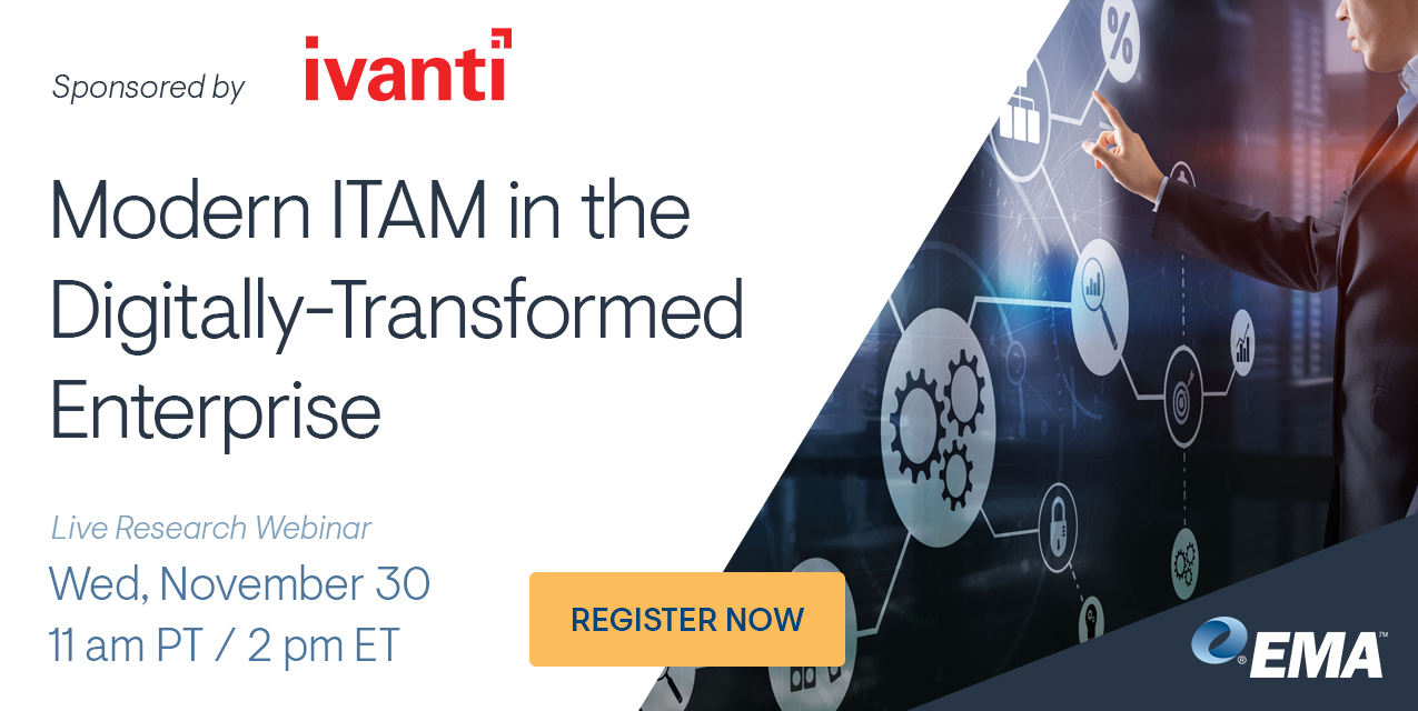 [WEBINAR] Modern ITAM in the Digitally-Transformed Enterprise